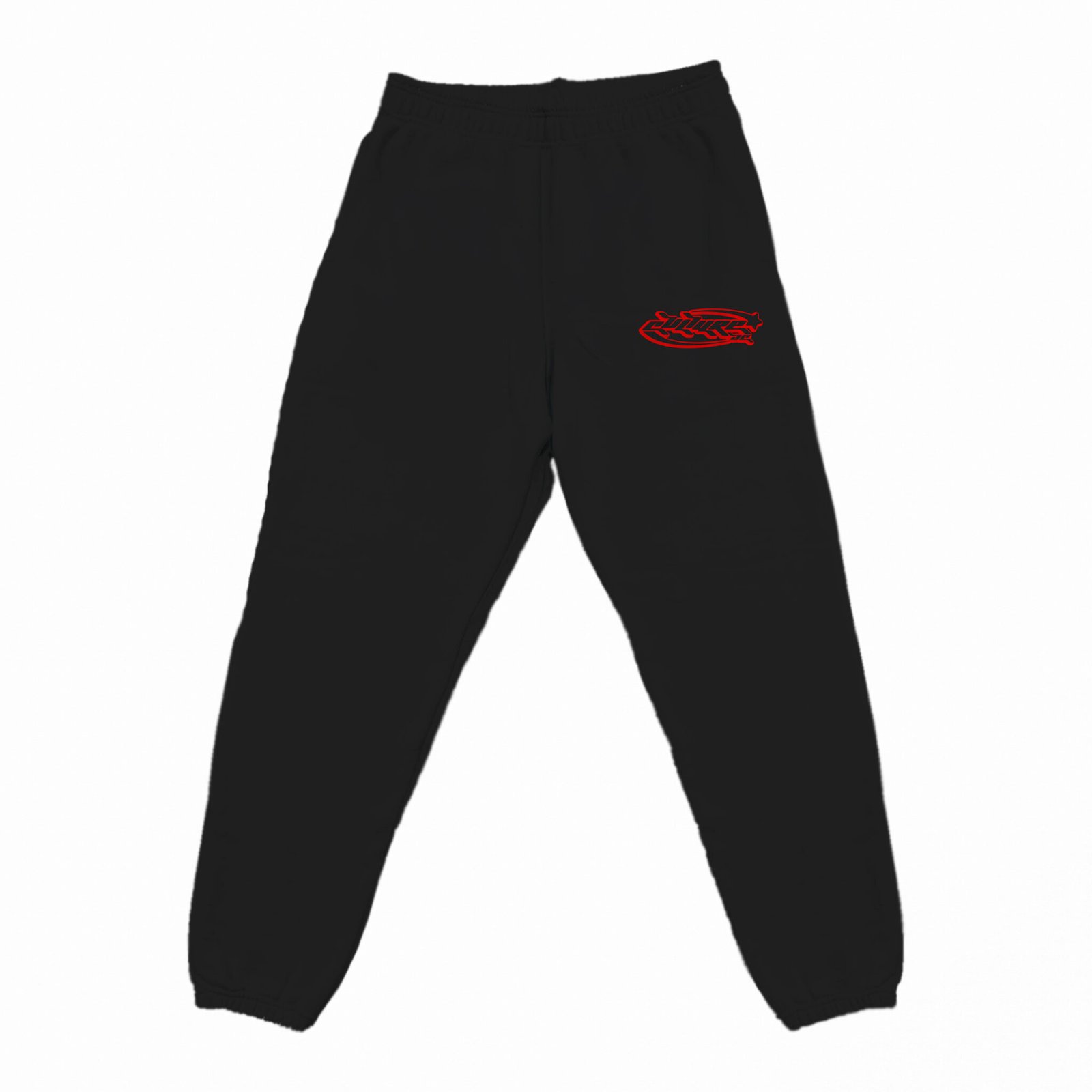 Culture Sweatpants Y2K Black Red - Culture Concept Co.